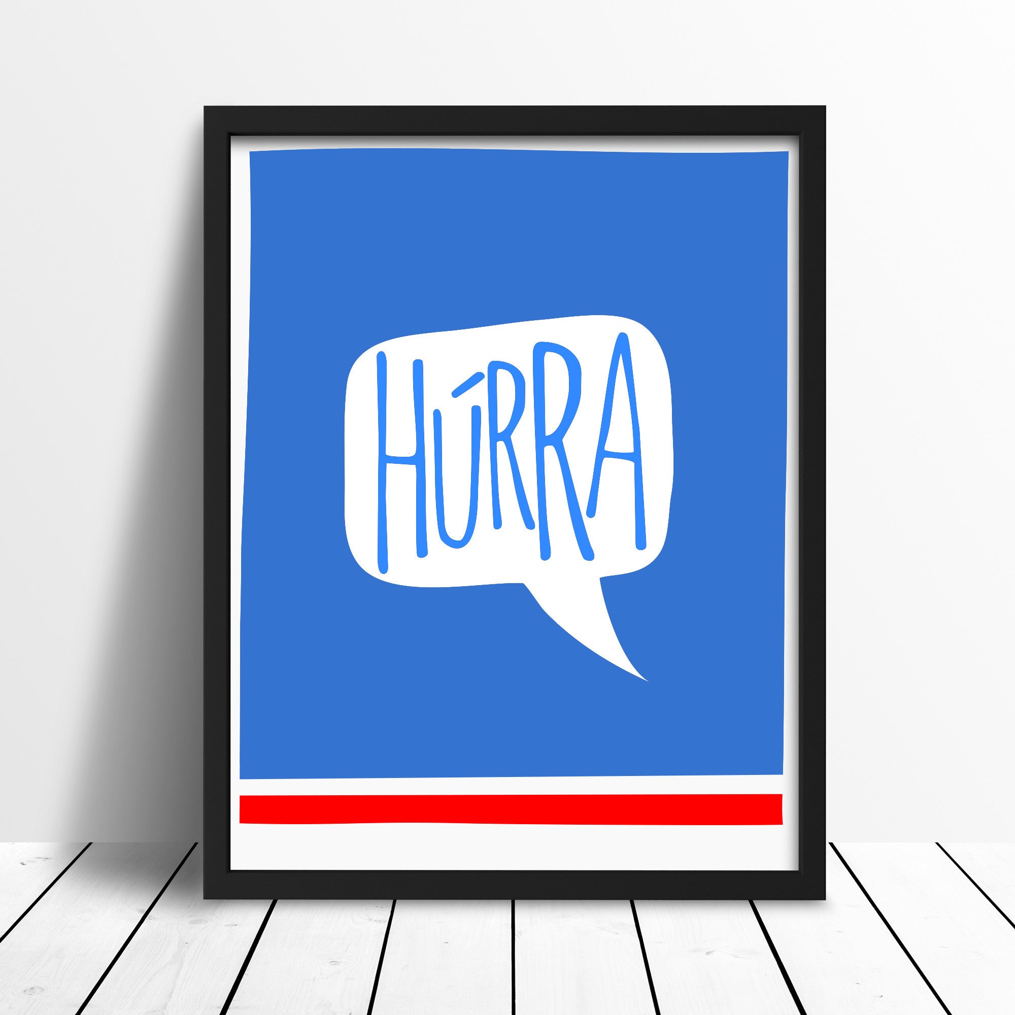 PLAKAT - HÚRRA – Farvi